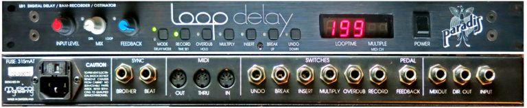 Paradis Loop Delay – livelooping